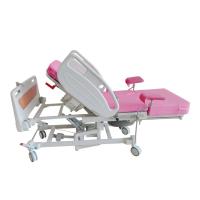 China Maternity bed hospital gynecological examination table color pink for sale