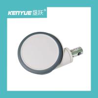 China 6Inch Central Control Wheel TPR+PP 32*50mm With Medical Accessories Wheel White for sale