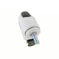 China 5inch Universal Wheel With Brake White Special Medical Caster Hospital Usage for sale