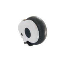 China 5inch Universal Wheel With Brake White Special Medical Caster Hospital Usage for sale