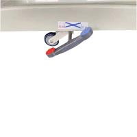 China Luxurious Hydraulic Emergency Stretcher Trolley For Hospital With Wheels for sale