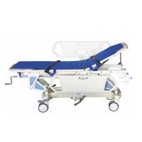 China Luxurious Hydraulic Emergency Stretcher Trolley For Hospital With Wheels for sale