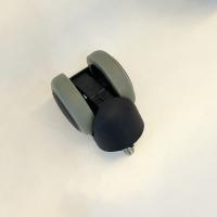 China 2 Inch Hospital Casters Black Special Accessories PU Material for sale