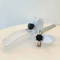 China Gynecological Hospital Bed Accessories Bracket White ABS Material for sale