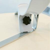 China Gynecological Hospital Bed Accessories Bracket White ABS Material for sale