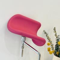 China Pink Stainless Steel Material Leg Rest For Hospital Gynecology for sale