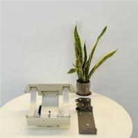 China Hospital Medical Bed Guardrail Bracket White Aluminum Alloy Material for sale
