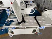 China Manual Emergency Transport Stretcher Trolley Hospital Patient Transfer Central Brake for sale