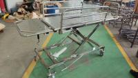 China High Quality Stainless Steel Emergency Stretcher Trolley Stainless Steel Guardrail for sale
