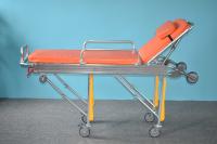 China High Quality Patient Recovery Trolley Aluminum Alloy Material Medical Product Folding Ambulance Stretcher for sale