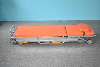 China High Quality Patient Recovery Trolley Aluminum Alloy Material Medical Product Folding Ambulance Stretcher for sale
