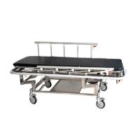 China Medical product Patient Structure Trolley wheel with brake outer cover Wheelchair transfer bed for sale