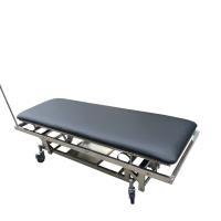 China Medical product Patient Structure Trolley wheel with brake outer cover Wheelchair transfer bed for sale