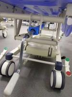 China Patient First Aid stretcher trolley for patients infusion stand lifting system aluminum folding stretcher for sale