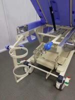 China Patient First Aid stretcher trolley for patients infusion stand lifting system aluminum folding stretcher for sale