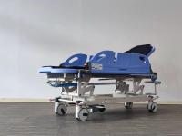 China Patient First Aid stretcher trolley for patients infusion stand lifting system aluminum folding stretcher for sale