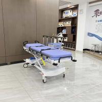 China Emergency Stretcher Trolley Hydraulic Emergency Trolley Medical Product Wheelchair transfer bed for sale