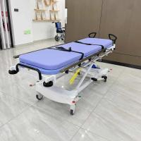 China Emergency Stretcher Trolley Hydraulic Emergency Trolley Medical Product Wheelchair transfer bed for sale