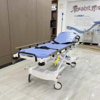 China Emergency Stretcher Trolley Hydraulic Emergency Trolley Medical Product Wheelchair transfer bed for sale