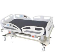 China Double column thrombolysis weighing hospital bed patient turn over ICU bed for sale