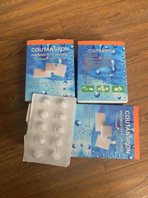 China Medical dental hemostatic sponge absorbable gelatin sponge for sale