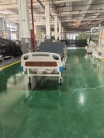 China Two Function Manual Hospital Bed with Cold Rolled Steel Frame for sale