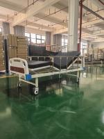 China Two Function Manual Hospital Bed with Cold Rolled Steel Frame for sale