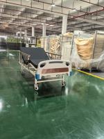 China Two Function Manual Hospital Bed with Cold Rolled Steel Frame for sale