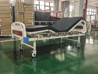 China Two Function Manual Hospital Bed with Cold Rolled Steel Frame for sale