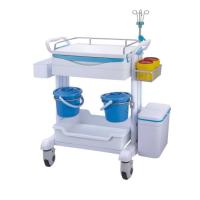 China Sickroom Nursery Medical Instrument Trolley 1100*640*1000mm With Trash Medicine Box for sale
