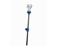 China Hospital Bed Parts I .V Pole Used On Patient Bed Stainless Steel IV Stand for sale