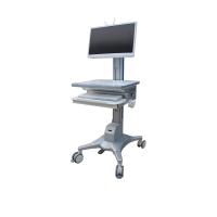 China Nursery Computer Workstation Trolley Integrated With Battery Table Thickness 12mm for sale