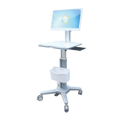 China All-in-one computer cart Workstation Trolley Integrated High Strength for sale