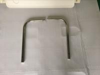 China PP Panel Narrow Hospital Tray Table , 80*34cm Hospital Style Bedside Tray Table for sale
