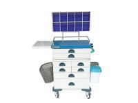 China Portable Medical Trolley Cart Multi Functional For Anesthesiology Machine for sale