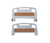 China Medical Head and Foot Board for Hospital Bed Parts Accessories Detachable PP Material for sale