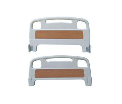 China Medical Head and Foot Board for Hospital Bed Parts Accessories Detachable PP Material for sale