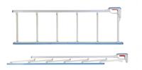 China OEM Hospital Bed Side Rail Guard With Aluminum Alloy Lightweight 1360*420mm for sale