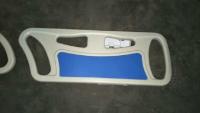 China Electric Adjustable Plastic Bed Side Rails , 1080*3050mm Hospital Side Rails for sale