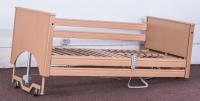 China Wood Material With Brake Casters Nursing Care Bed Of Five - Function for sale