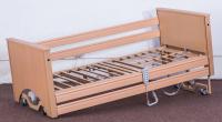China Wood Material With Brake Casters Nursing Care Bed Of Five - Function for sale