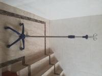 China Removable Moviable Iv Pole Accessories Stainless Easy Hang Things On Sickbed for sale