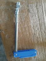 China Metallic And Plastic Blue Crank Hospital Bed Parts For Manual Hospital Bed for sale