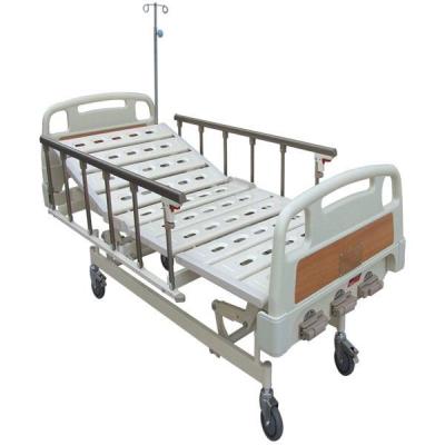 China Three Functions Manual Hospital Medical Beds for sale