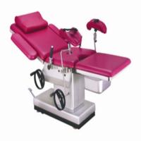 China Durable Manual Hospital Delivery Bed Stainless Steel Base Height Adjustable for sale
