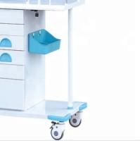 China Detachable Multi-Purpose Anesthesia Trolley Equipment With Silent Wheel Medical Dressing Trolley for sale