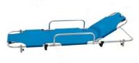 China Folding Aluminum Alloy Emergency Stretcher Trolley / Ambulance Emergency Bed for sale