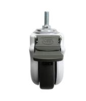 China Muting TPR Universal Screw Type Medical Castors for sale