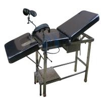 China Black Common Obstetric Bed Waterproof Steel Delivery Table High Quality Adjustable for sale