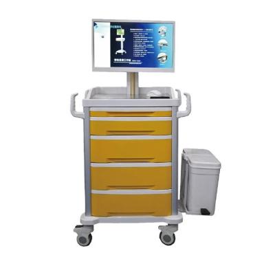 China Computer Laptop Workstation Trolley for sale